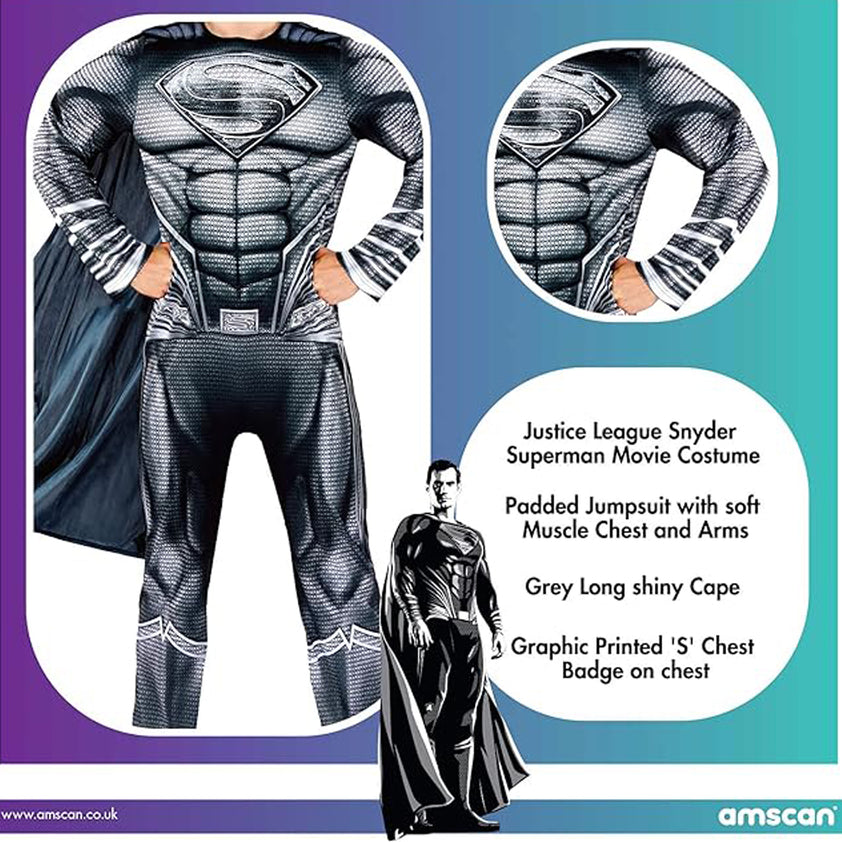 Superman Justice League Costume - Superhero Costumes for Men - Yummy Bee